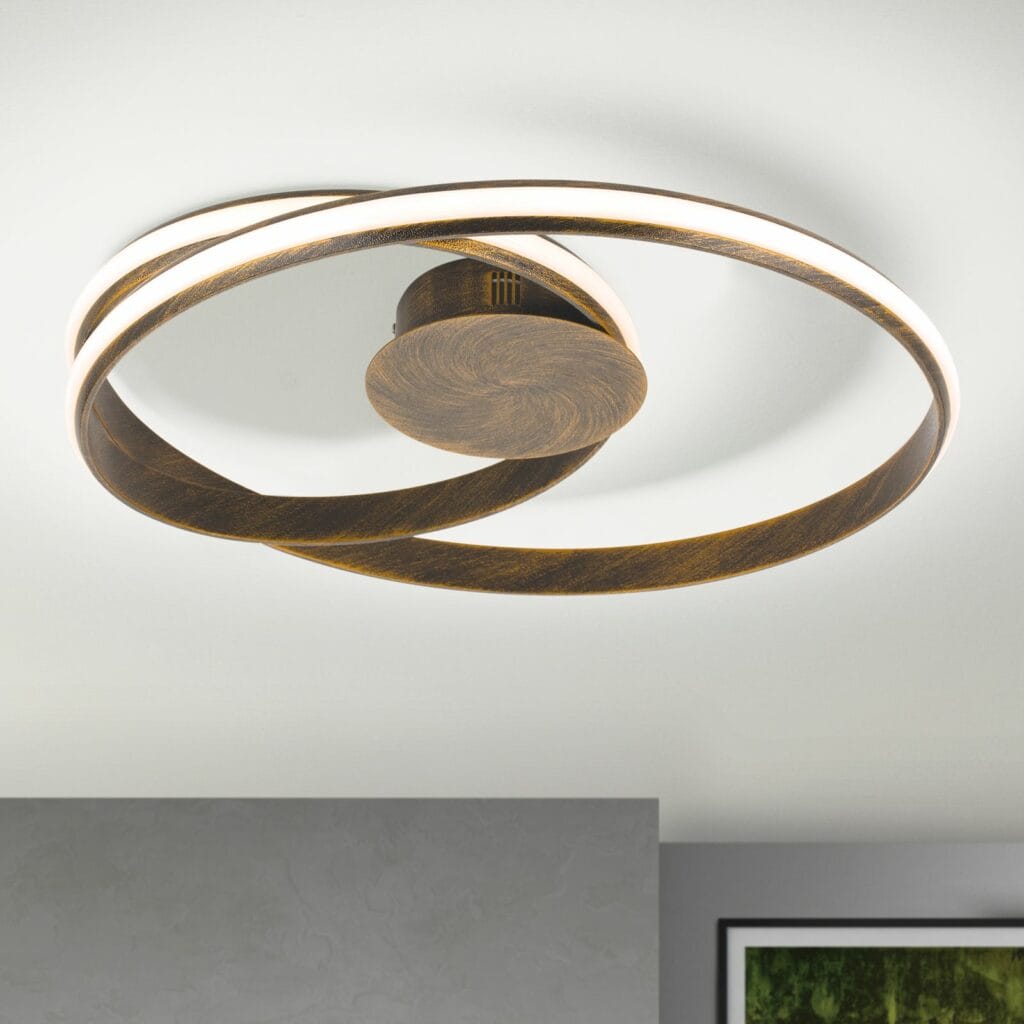 Circus LED Ceiling Light, antique finish - NIKO GROUP