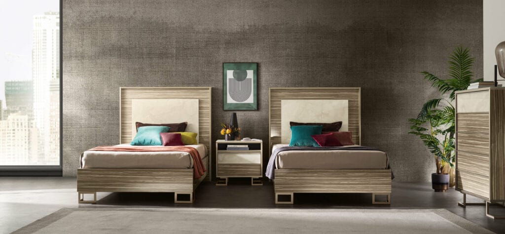 Luce Light wooden bed – NIKO GROUP