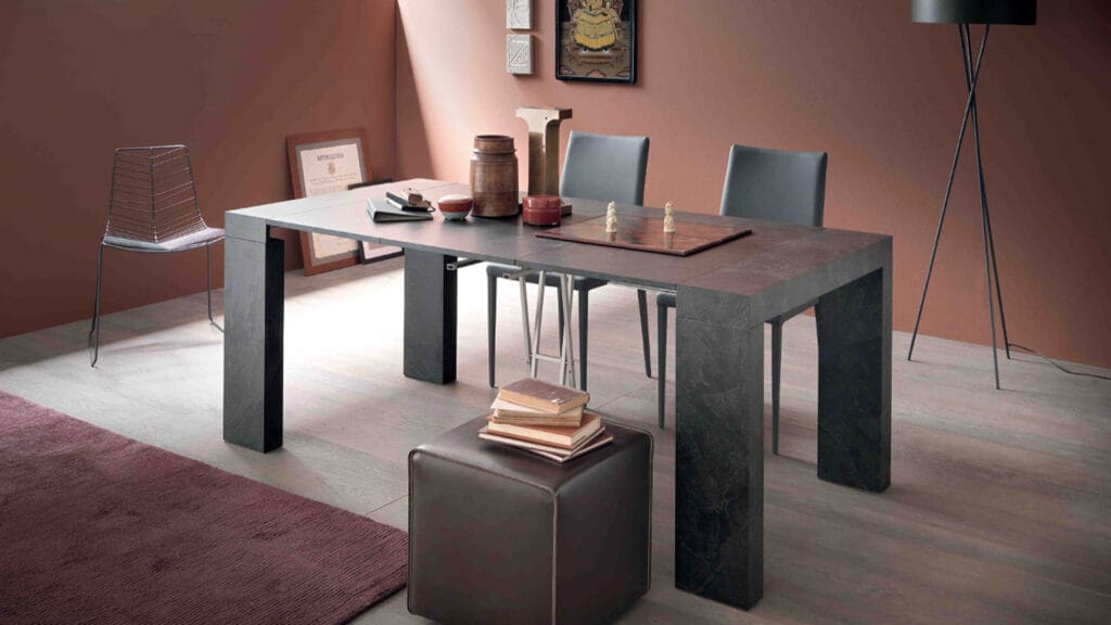 Square Extending console table – NIKO GROUP