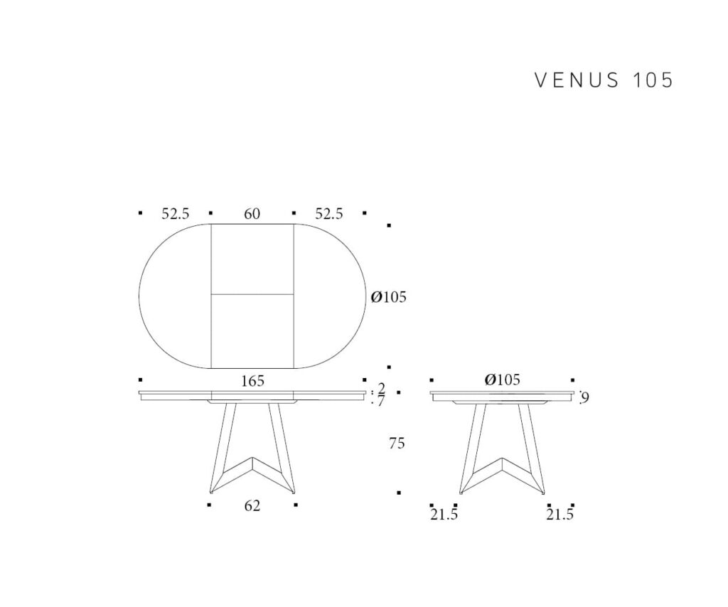 Venus dining table – NIKO GROUP